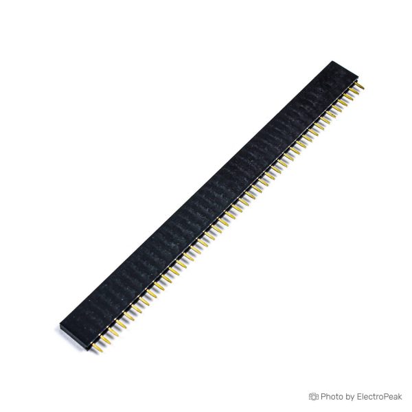 Espadines hembra 1×40 pin 2.54mm - Evan Robotics