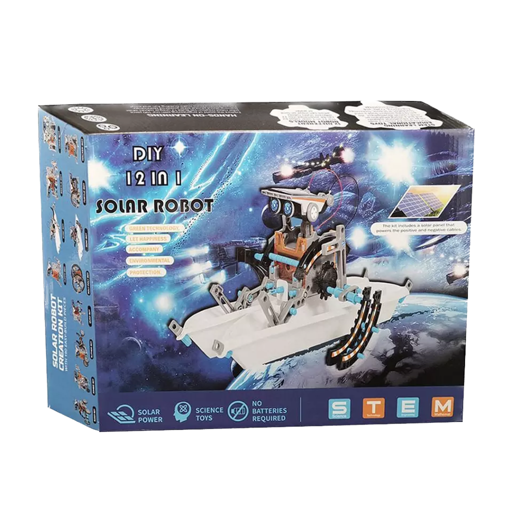 Kit robotico solar 12in1 - Evan Robotics
