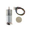 Motores N20 25D 12v 620 rpm CON ENCODER - Evan Robotics