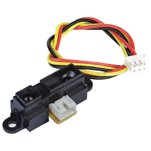 SENSOR SHARP GP2Y0A41SK0F 4-30cm - Evan Robotics